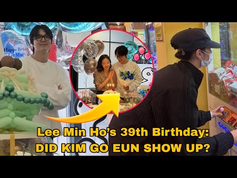 Is This Finally Proof?Lee MinHo’s 39th Birthday: Rumors Swirl That Kim GoEun Joined the Celebration 