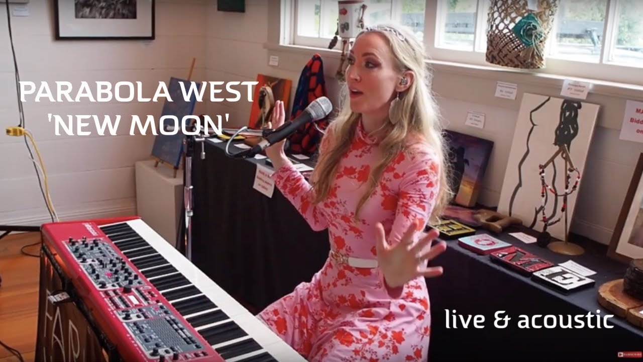 PARABOLA WEST 'New Moon' live acoustic from Raglan Fundraiser 22 Nov ...