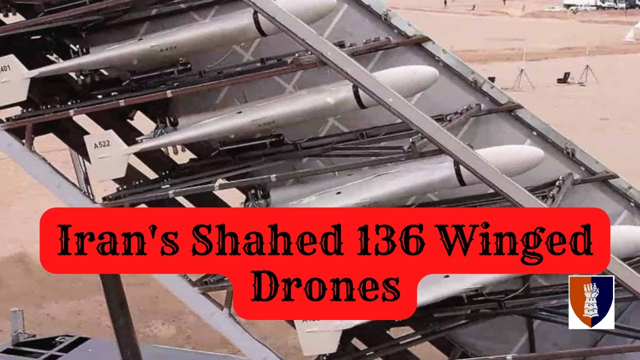 Iran's Shahed 136 Winged Drones - YouTube