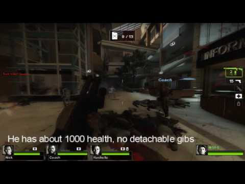 Left 4 Dead 2 - Jimmy Gibbs, Jr As a Zombie ! - YouTube
