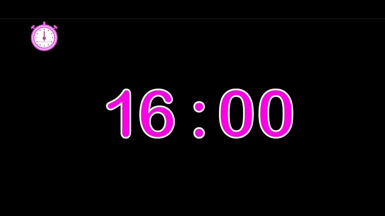 16 Minute Timer Countdown 16 Minute Timer YouTube 16 Minute Timer Countdown 16 Minute Timer YouTube