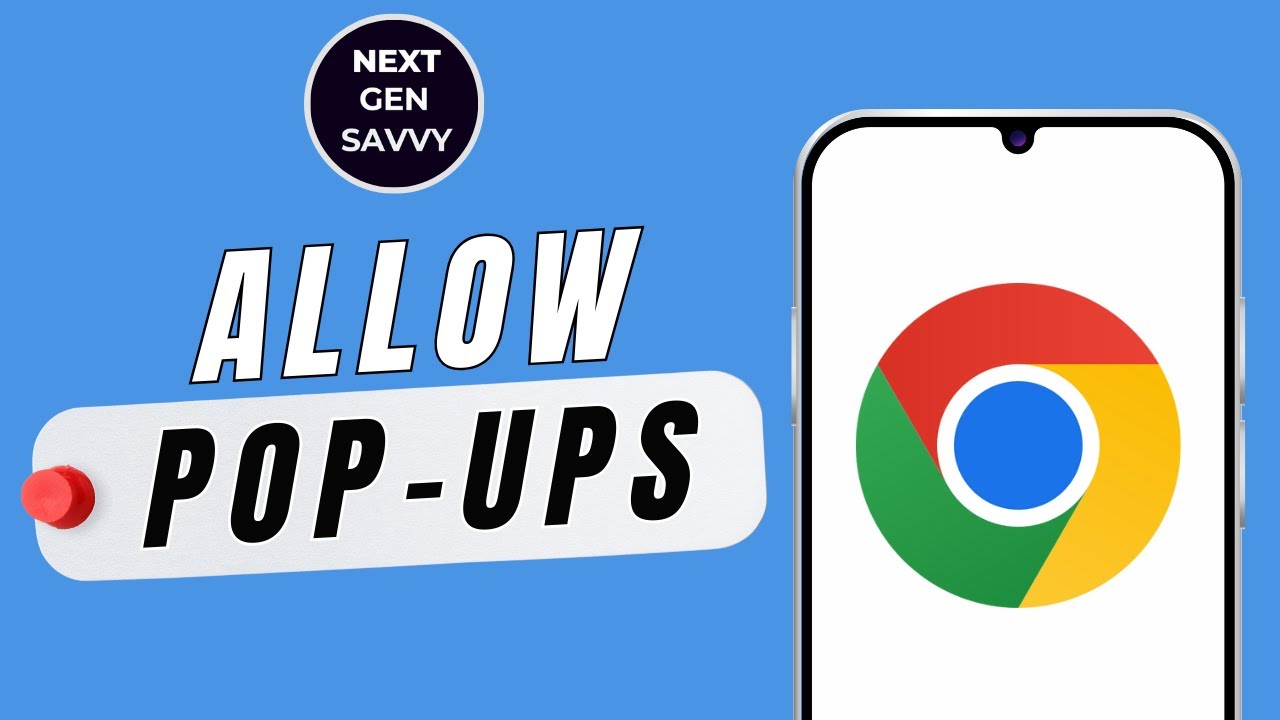 How to allow pop ups in Google Chrome - YouTube