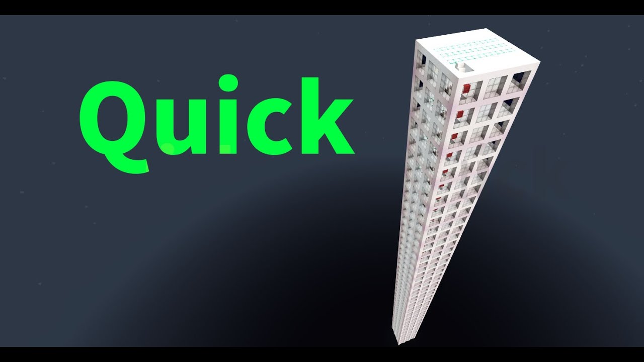 How To Build The Wall Street Tower In Minecraft - YouTube