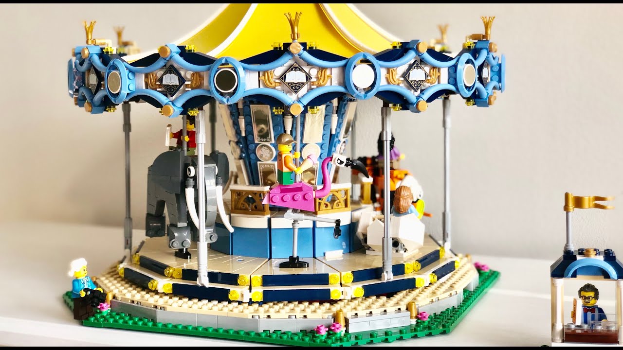 LEGO Carousel | Brixie builds - YouTube