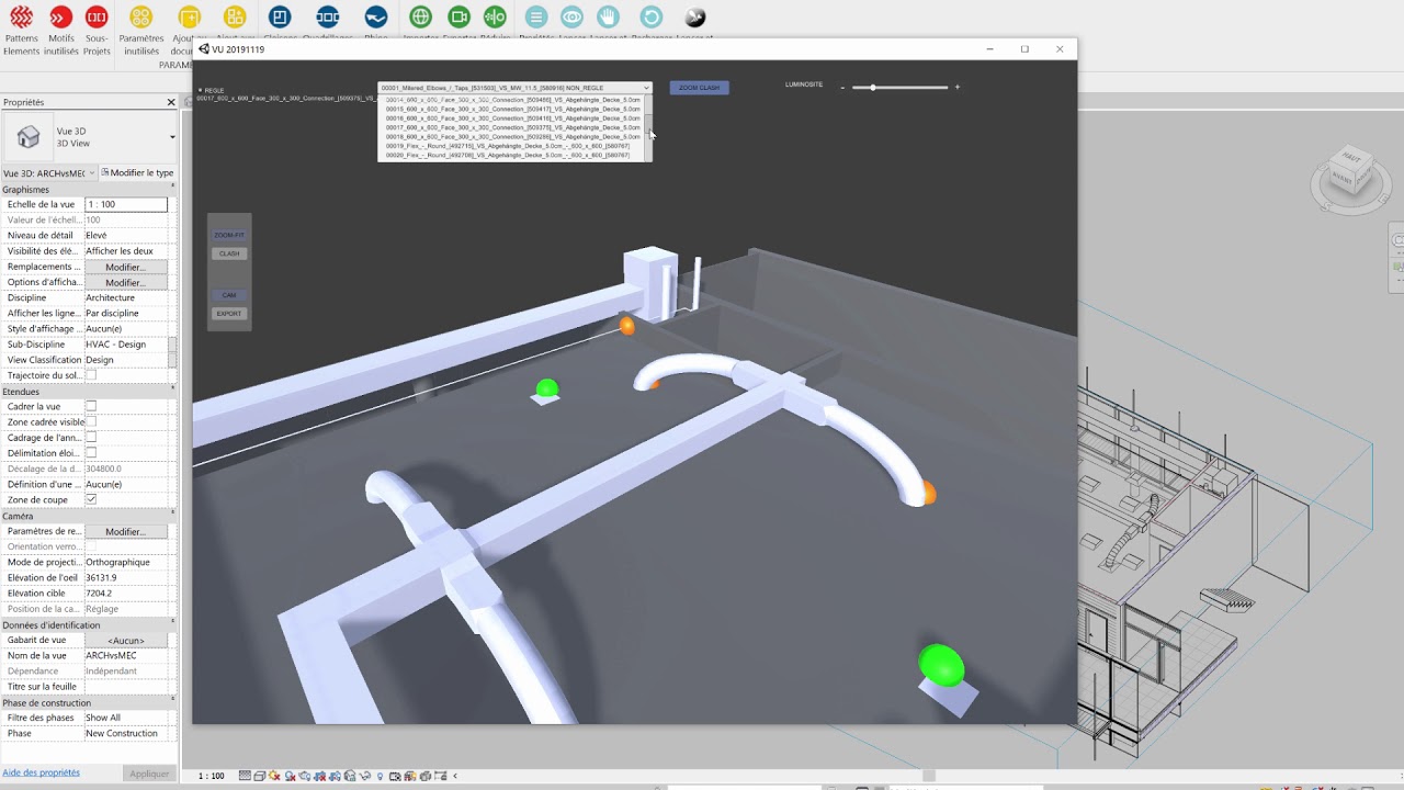 Revit / VR Clash Detection - YouTube