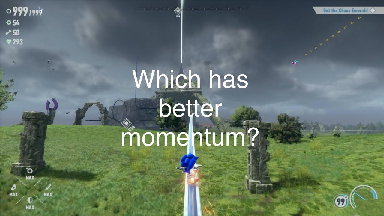 Does sonic keep gaining speed on grind rails in sonic frontiers ...