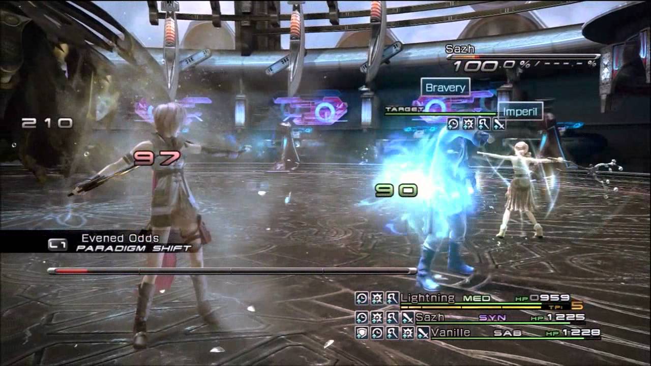 Let's Play Final Fantasy 13! - 065 - Barthandelus is a beast... - YouTube