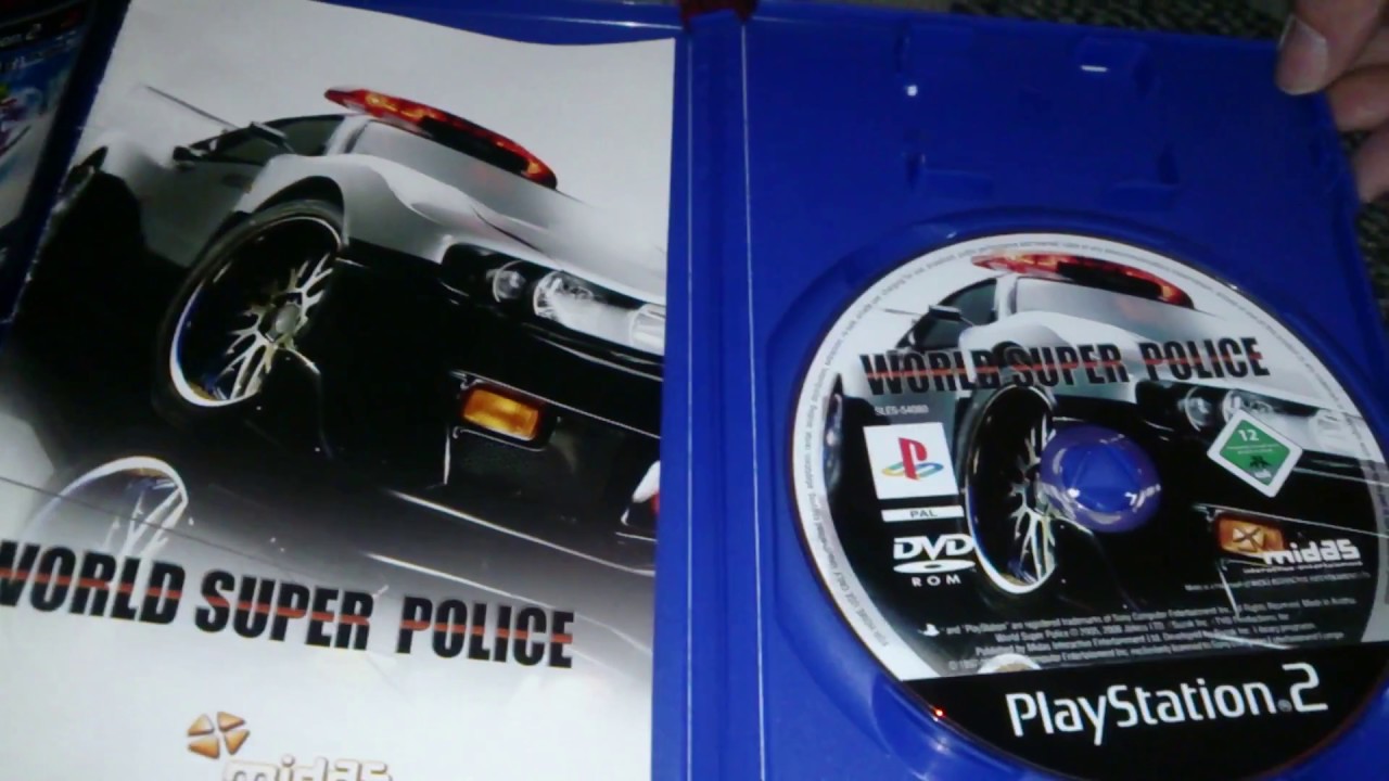 Nostalgamer Unboxing World Super Police On Sony Playstation 2 - YouTube
