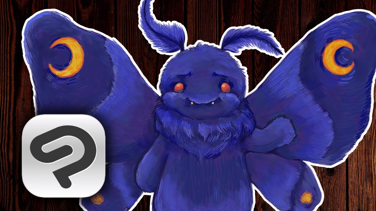 Procreate Painter Tries ClipStudio Vector Painting in Progress w ...