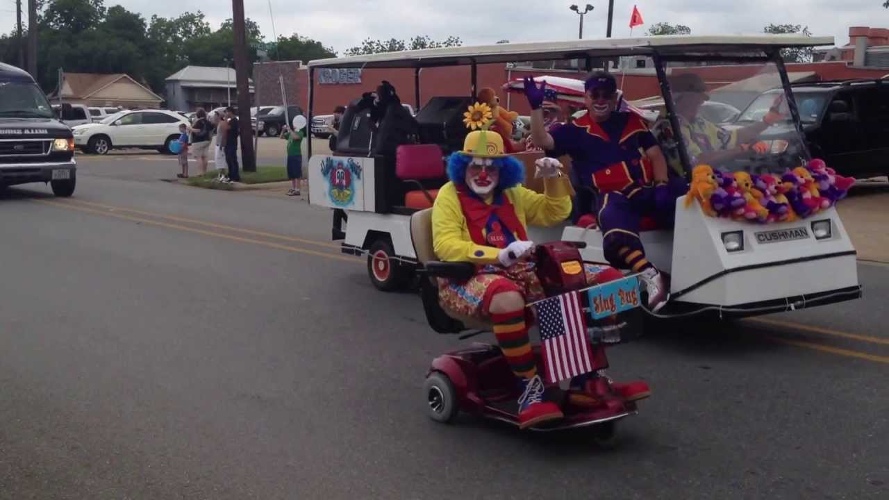 "Slug" aka James Keith Johnston and The Clowns from The Dallas Shriners ...