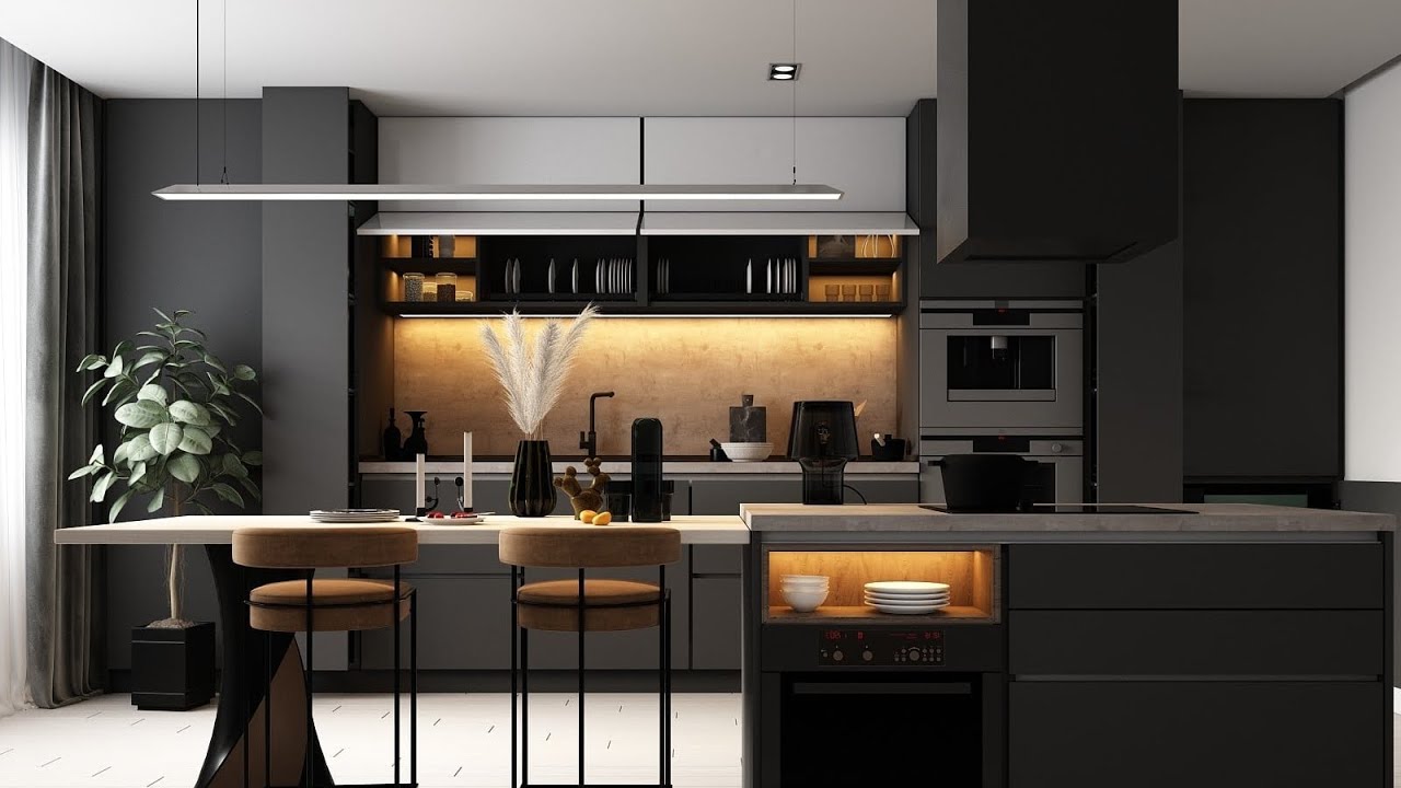 ?HOW TO MAKE MORDEN KITCHEN DESIGN IDEAS 💡|ONLY FOR YOU WITH GALSS WORK ...