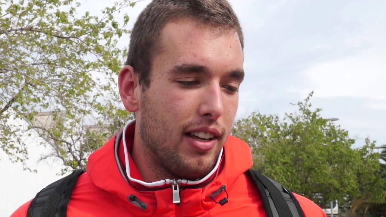 DANIEL JASINSKI (GER) AFTER WINNING DISCUS THROW - YouTube