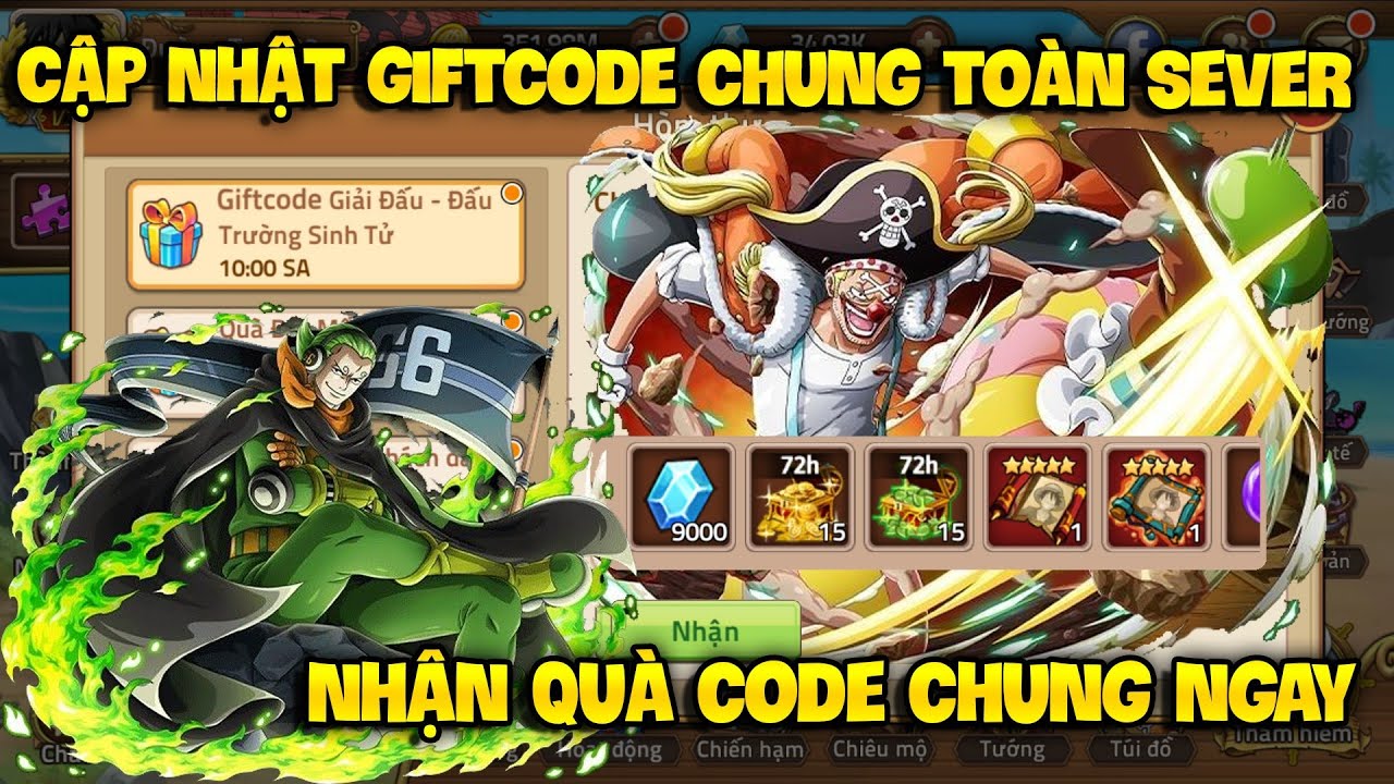 Tổng Hợp 8 Code Huyền Thoại Hải Tặc Mới Nhất | Sự Kiện Nhận GiftCode ...