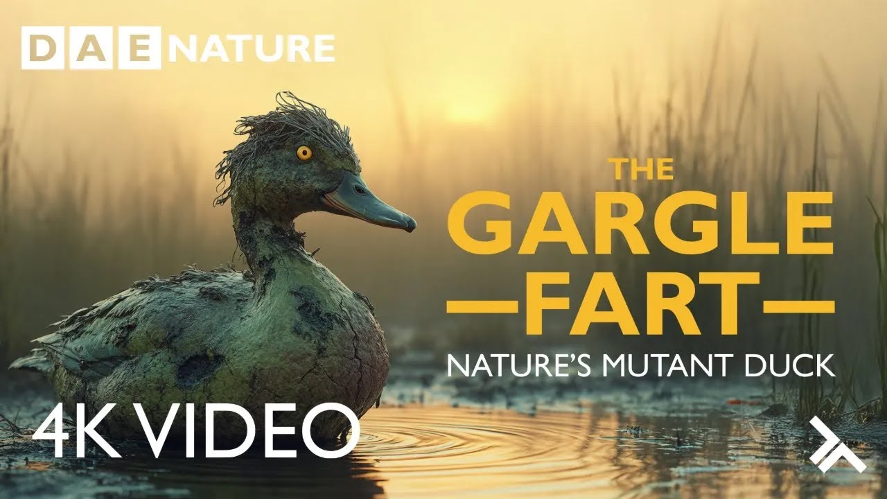 The Gargle Fart: Nature's Mutant Duck (AI Nature Doc) - YouTube