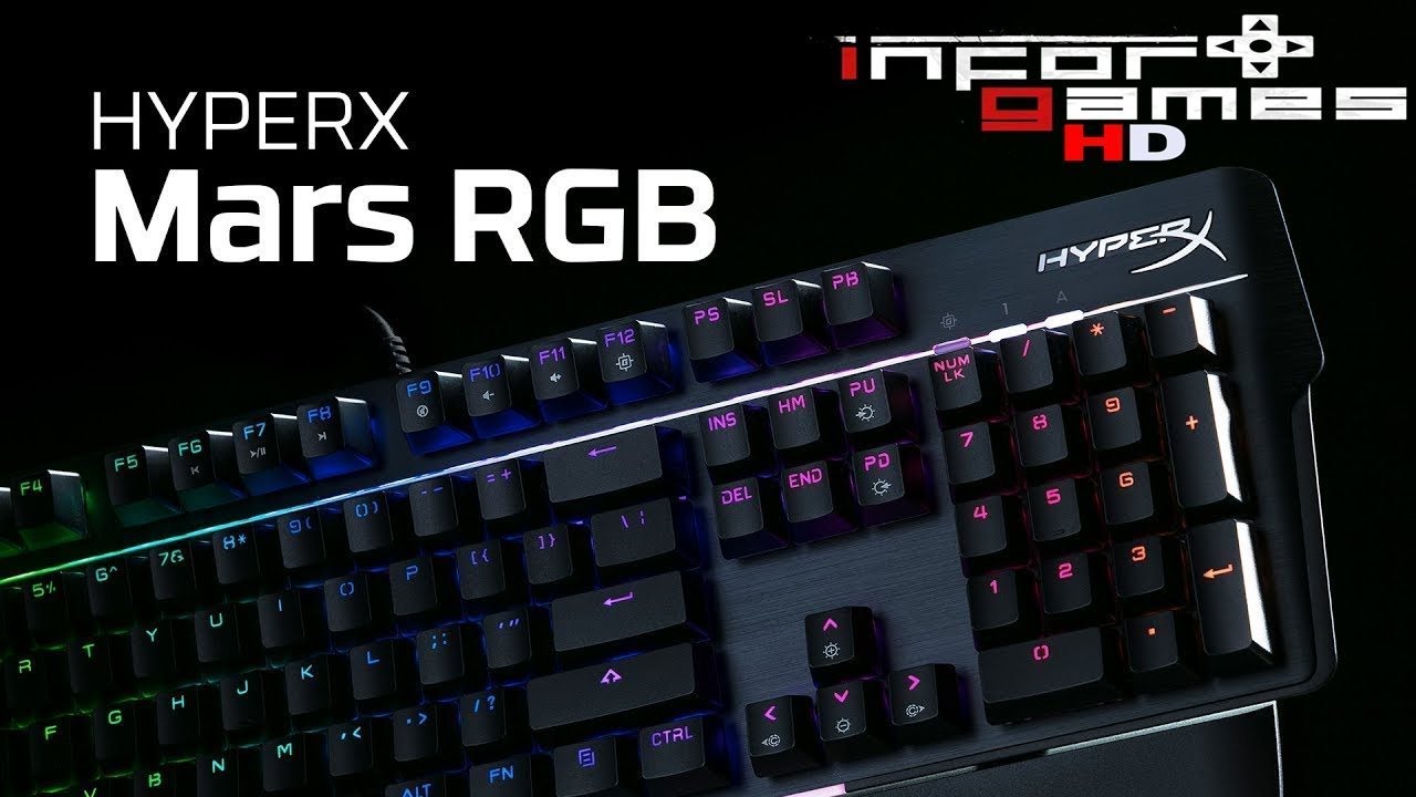[REVIEW]O melhor custo beneficio teclado Gamer Mecânico RGB Hyperx Mars ...