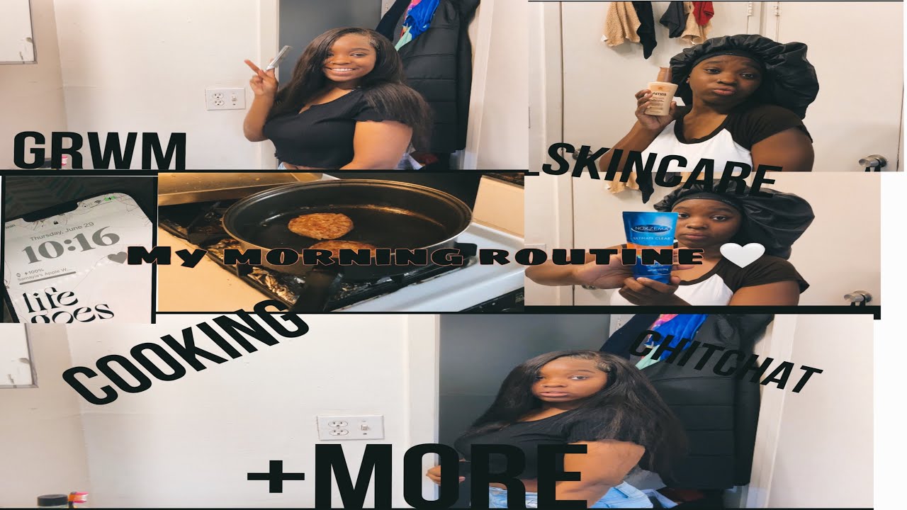 My summer morning routine (Grwm) - YouTube