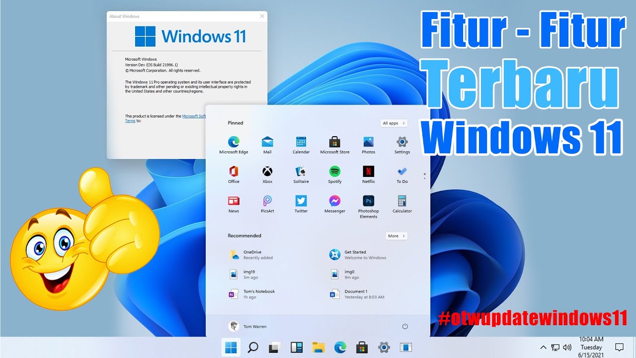 Review Windows 11 Lengkap Tentang Fitur Terbaru - YouTube