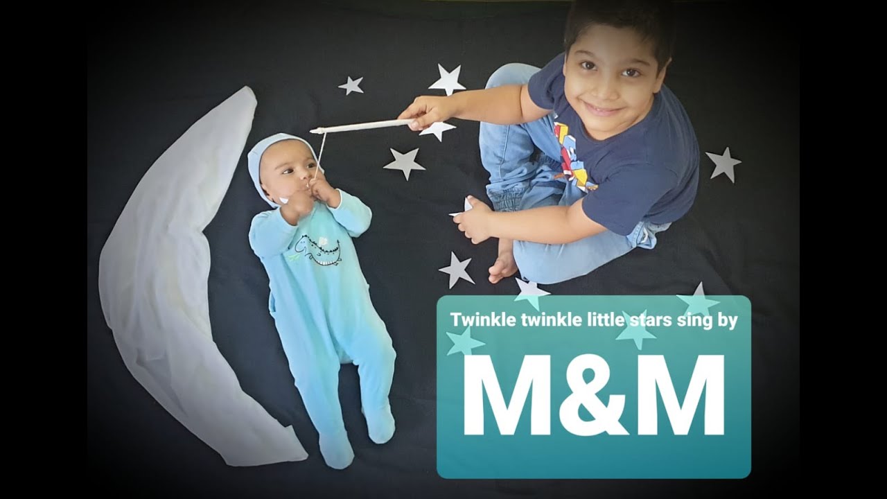 Twinkle twinkle little stars sing by M&M (Moeed & Momina)# ...