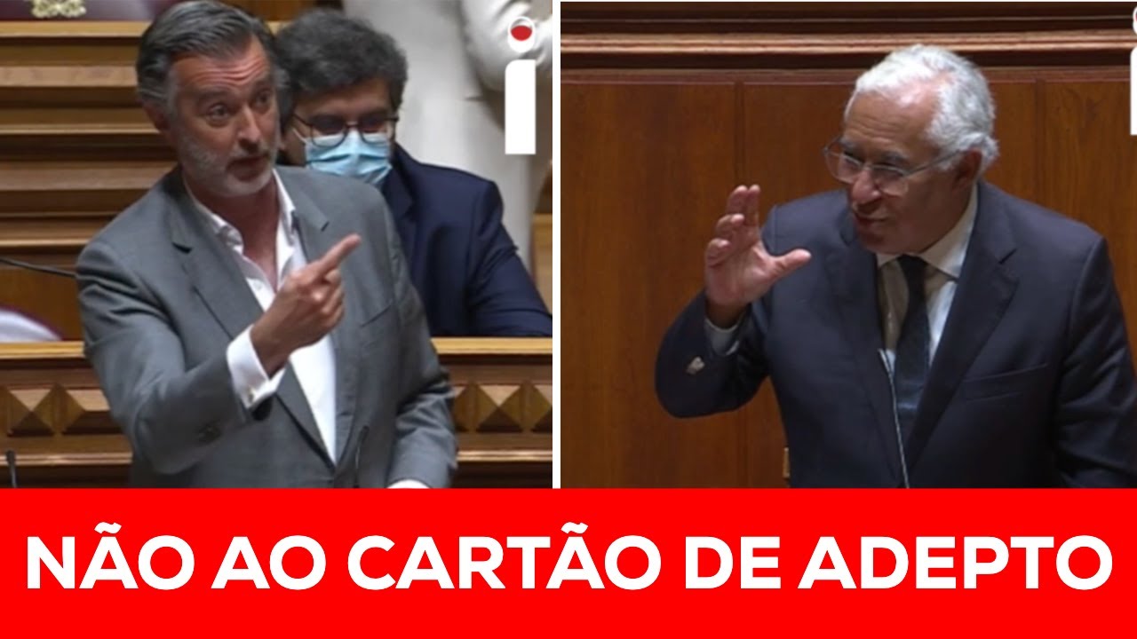 ⚽ Cartão do adepto? O primeiro-ministro admite que não sabe. - YouTube