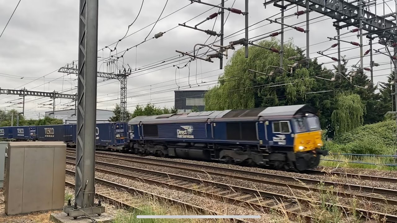 Trains at the Trent Valley Junction 30.6.23 - 10.7.23 - YouTube