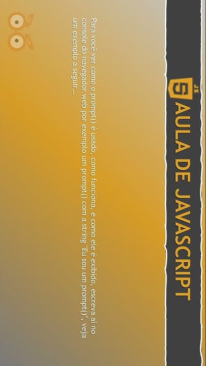 Javascript - Como Usar O Prompt() (Introdução) | Seja Coder #shorts ...