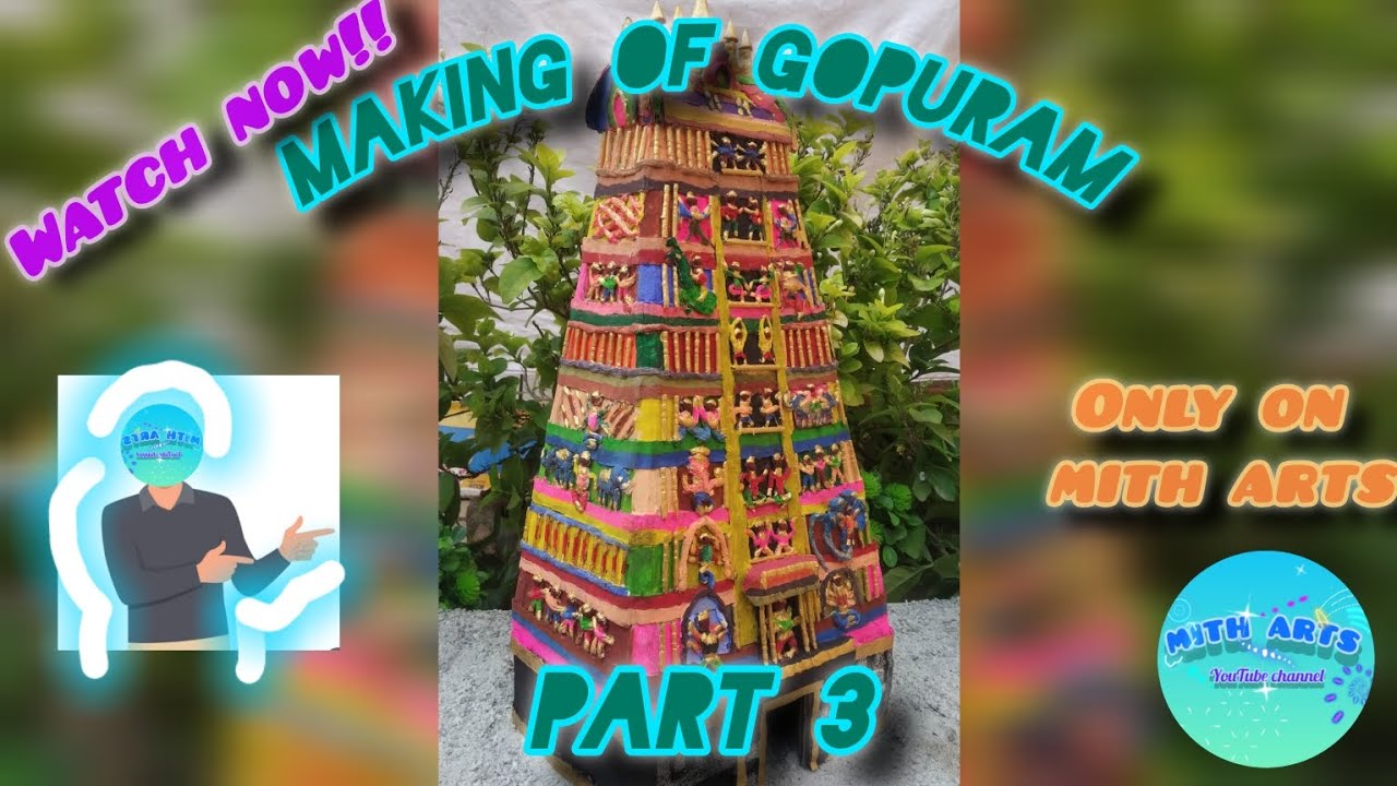 making of gopuram part 3. - YouTube