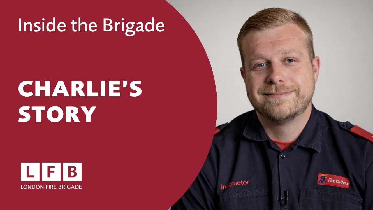 Spotlight on London Fire Brigade Cadets | Charlie’s Story - YouTube