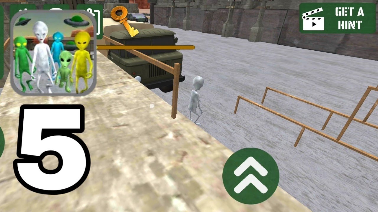 Alien Neighbor Area 51 Escape Gameplay Level 5 - YouTube
