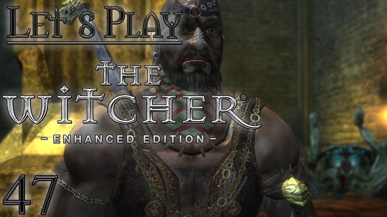 Let's Play The Witcher 1, Blind [47] - The Battle with Azar Javed (The ...