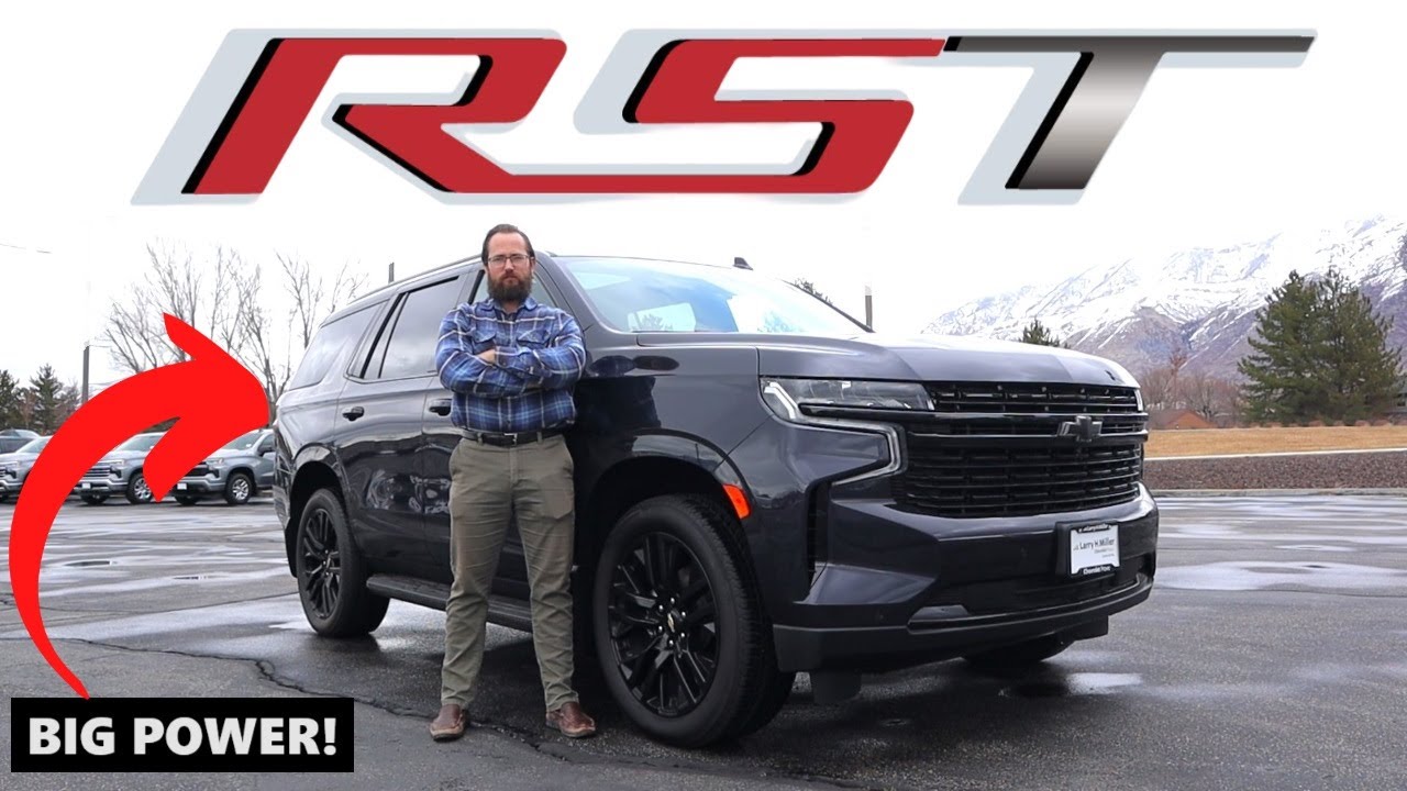 2024 Chevy Tahoe RST Performance: V8 Power! - YouTube