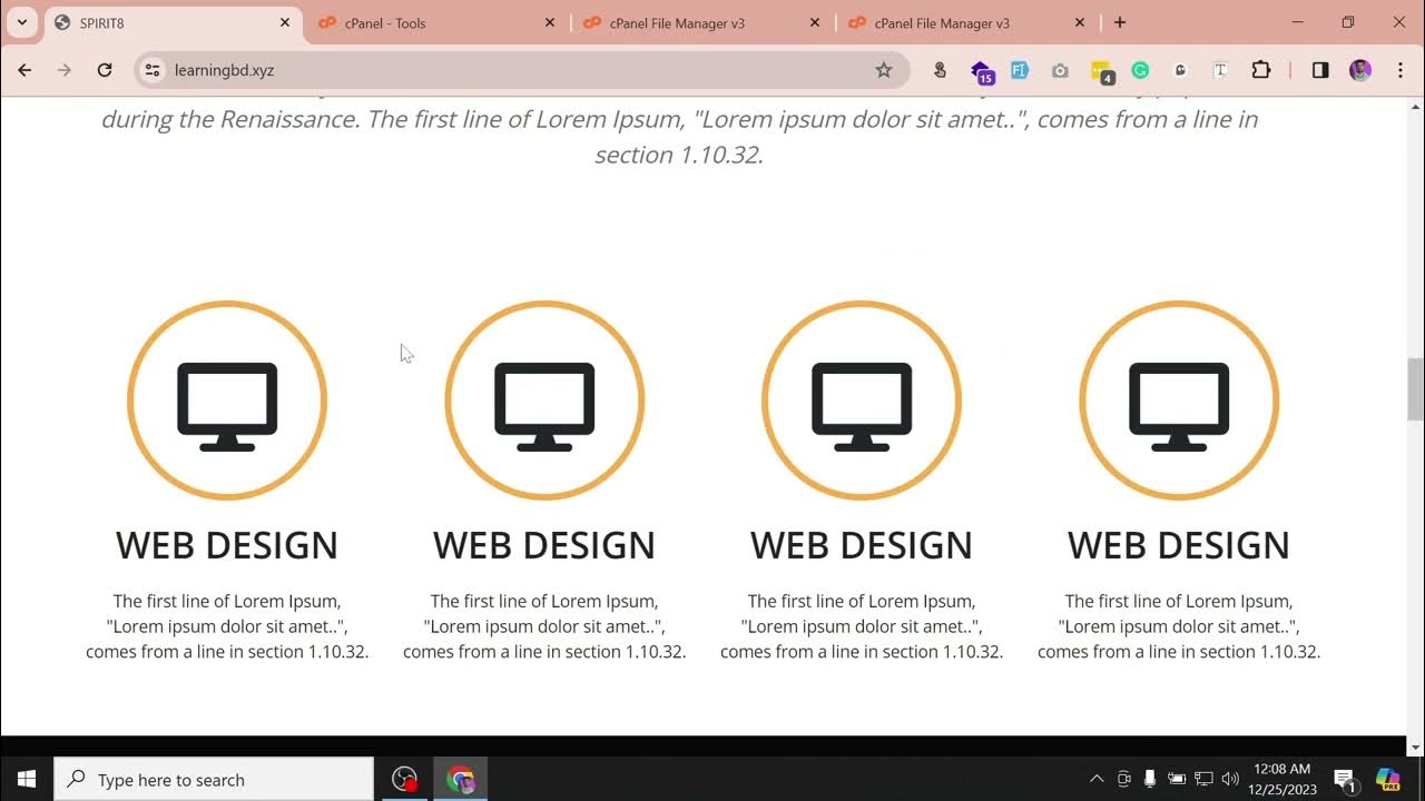 how to live html website with cpanel | bengali tutorial - YouTube