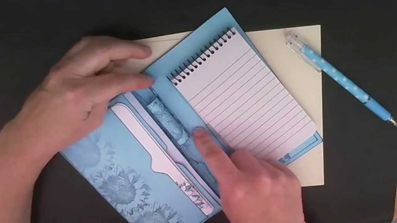 Stationary First Aid Kit, Note Pad & Note Card Folder 1 - YouTube