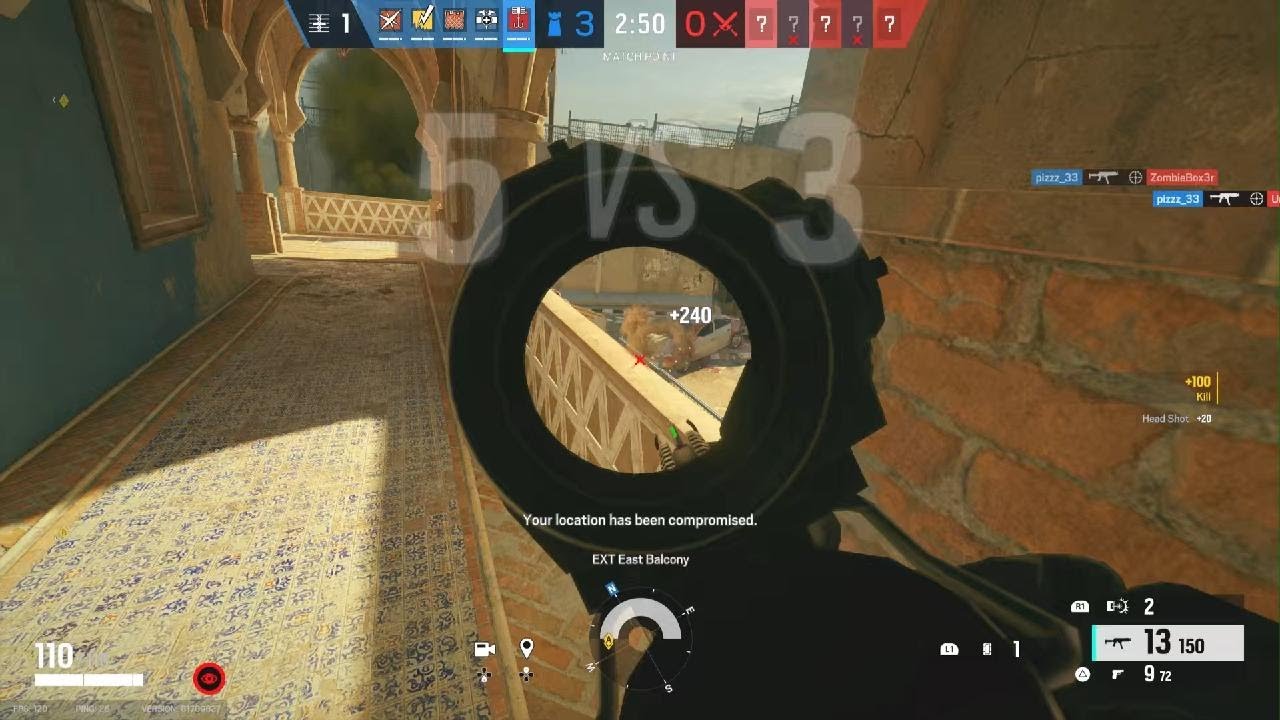 Tom Clancy's Rainbow Six Siege Rankeds Doble Spawn kill con Kapkan - YouTube