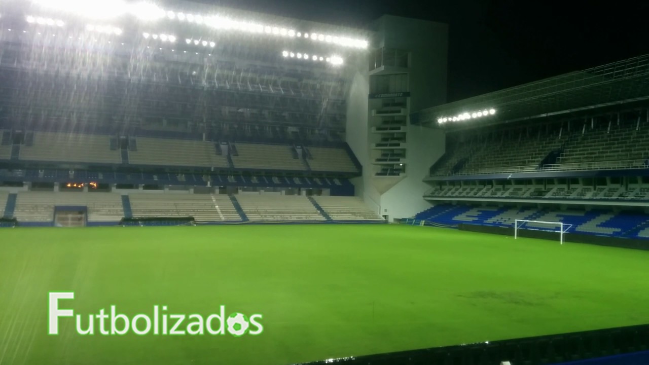 Panorámica del estadio Capwell días antes de su reinauguración. - YouTube