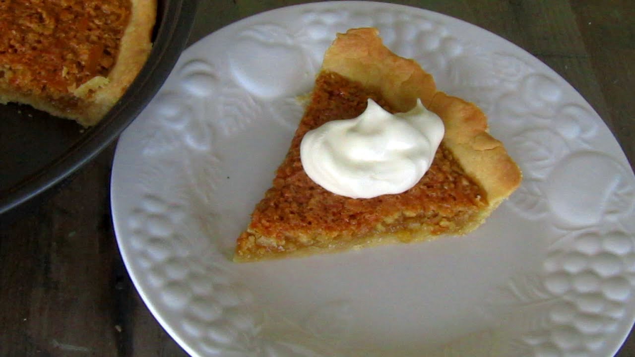 Poor Man's Pecan Pie (don't have pecans but still want pecan pie, then ...