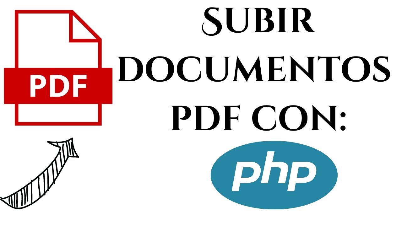 📃 Como subir documentos PDF con PHP de forma fácil - YouTube