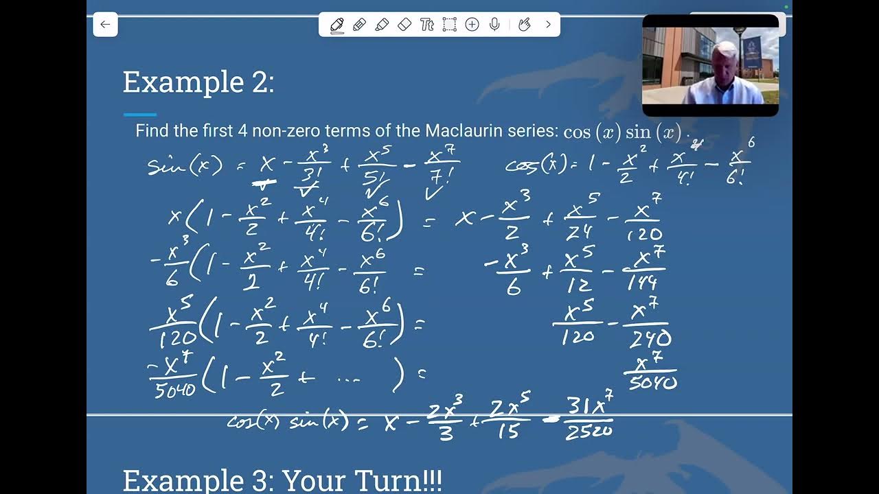 Unit 2 Video 10 - Manipulation of Taylor or Maclaurin Series - YouTube