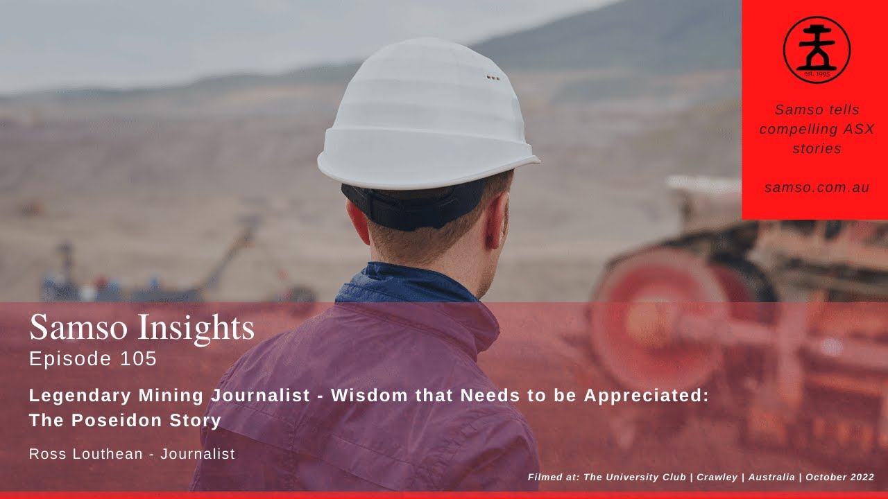 Legendary Mining Journalist - Wisdom that Needs to be Appreciated: The ...