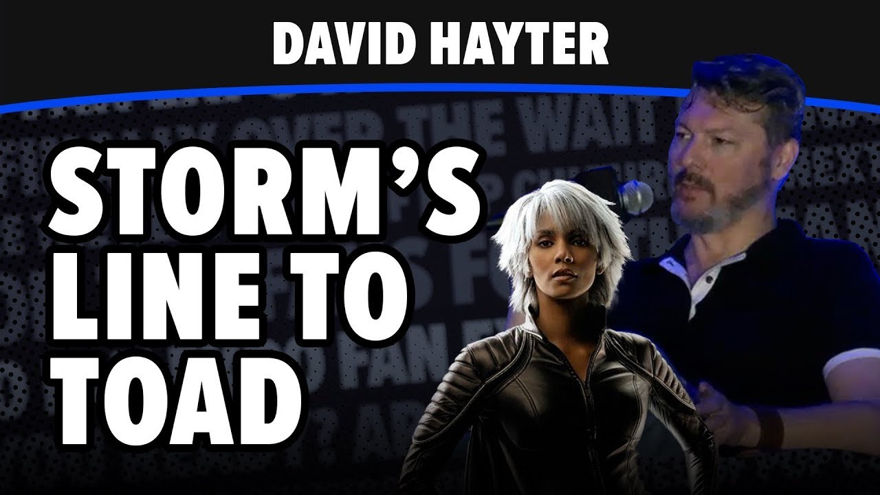 "You know what happens to a Toad struck by lightning"? | X-Men Scene ...