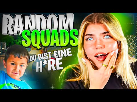 Rassistischer Junge BELEIDIGT NUR!! 😭 (Fortnite Random Squad)