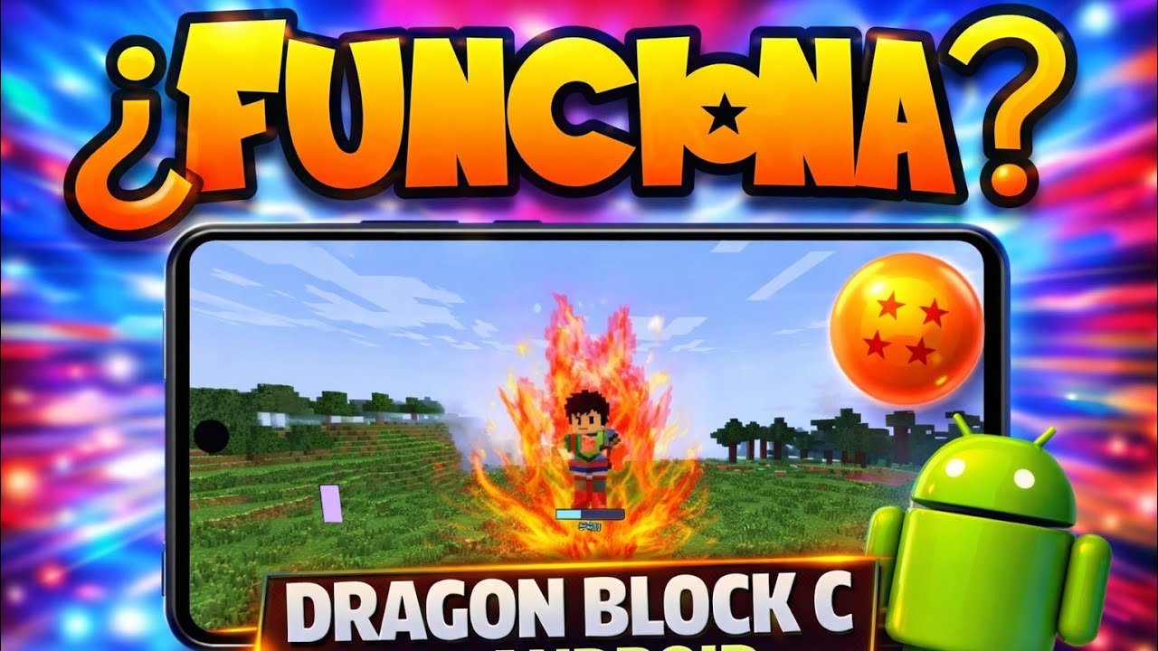 Dragon Ball Minecraft en Android | DRAGON BLOCK C TUTORIAL - YouTube