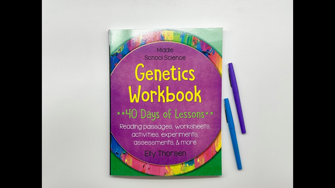 A Peek Inside the Middle School Genetics Workbook by Elly Thorsen - YouTube