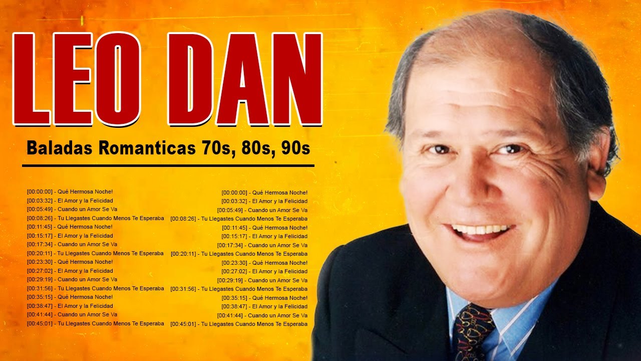 Leo Dan ~ Las mejores canciones del álbum completo de Leo Dan - YouTube