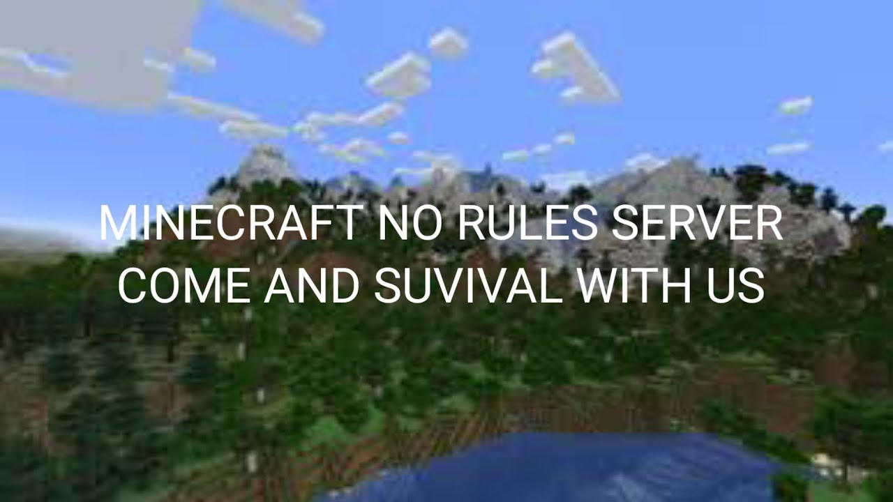 MINECRAFT NO RULES SERVER/LIFE STEAL LIVE #2 - YouTube