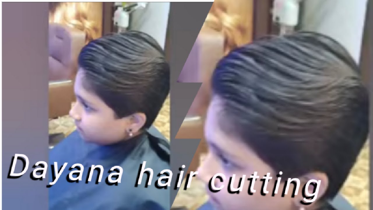 Dayana hair cutting - YouTube