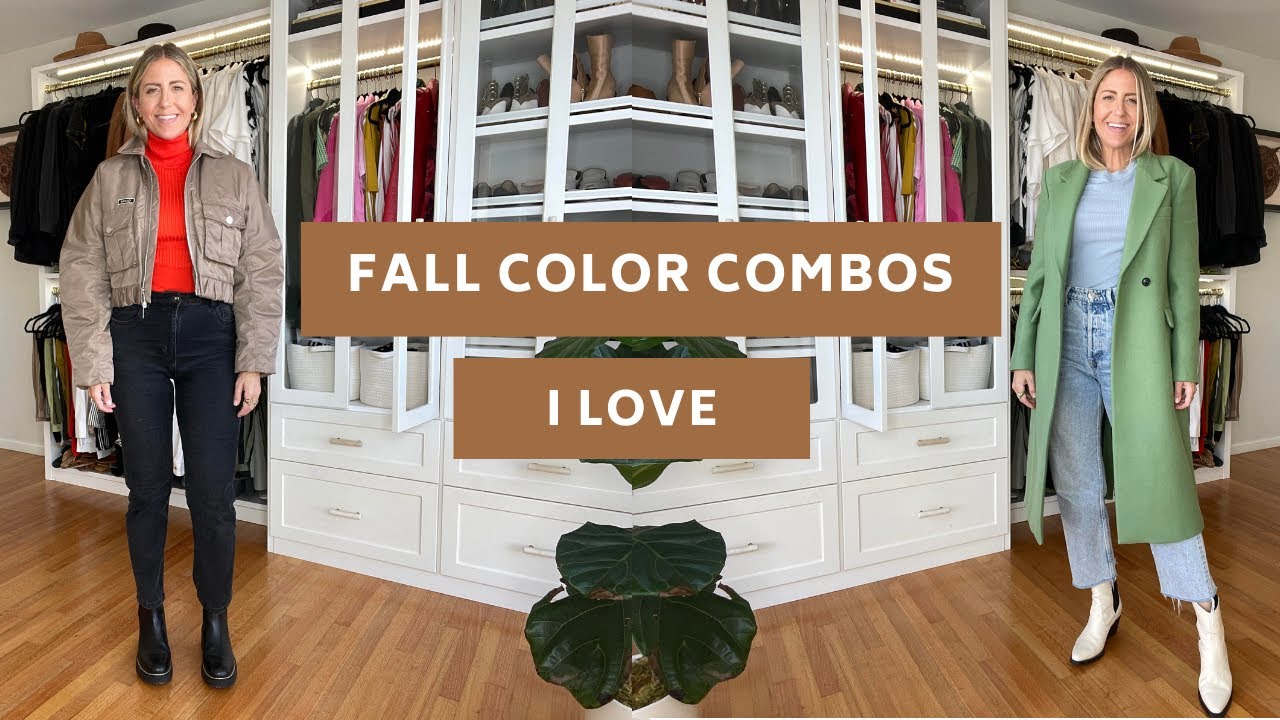 The BEST Fall 2021 Color Combos! - YouTube