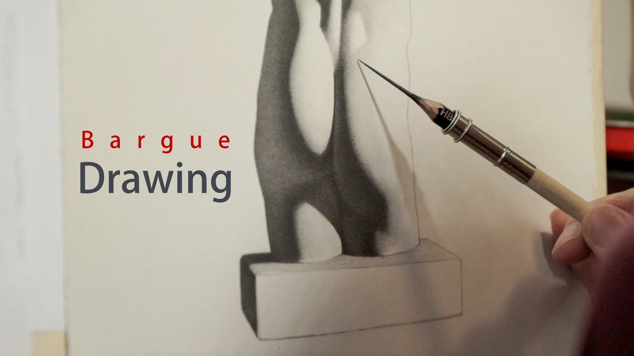 Sharpen a Pencil, Draw a Butt (Bargue Drawing Practice) - YouTube