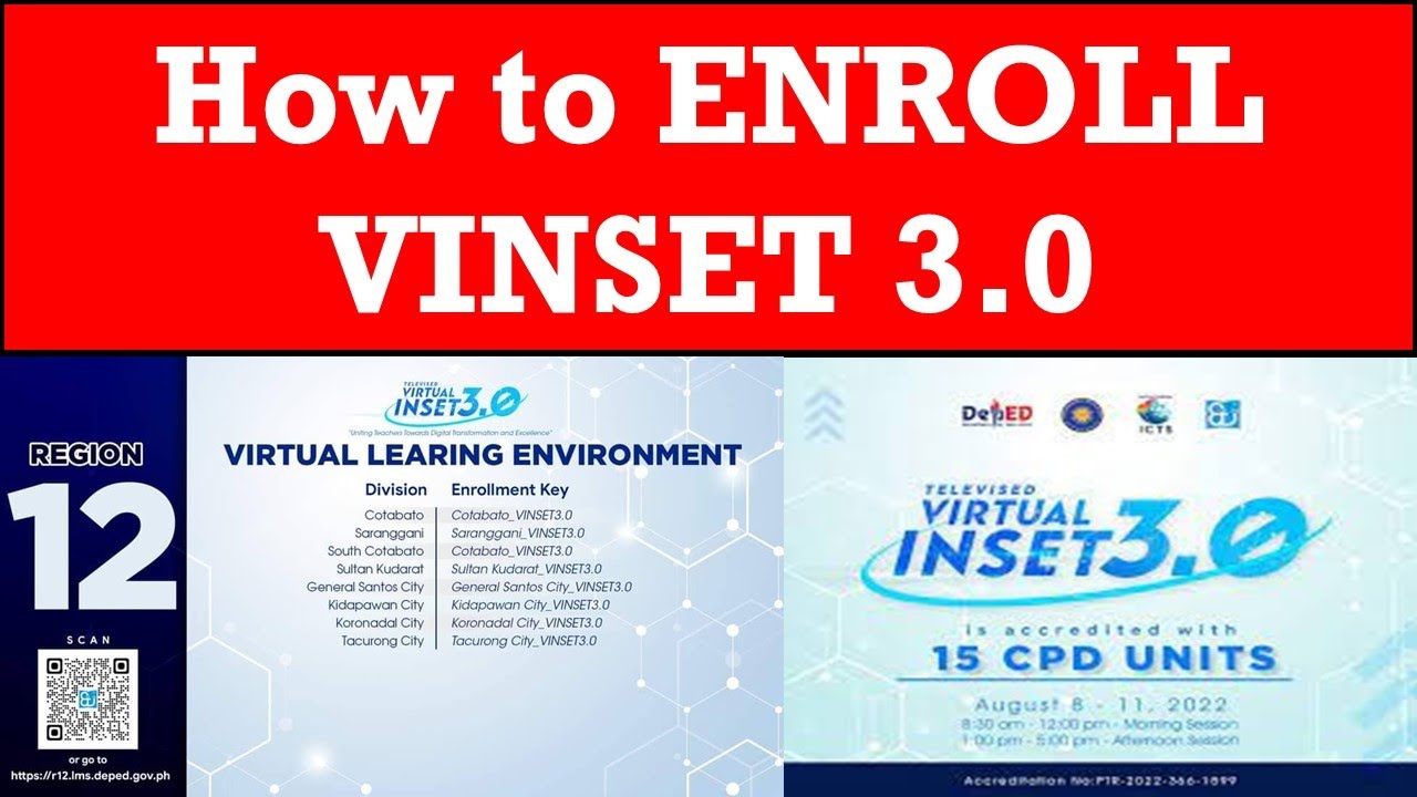 How to ENROLL VINSET 3.0 [How to REGISTER VINSET 3.0] (With Enrolment ...