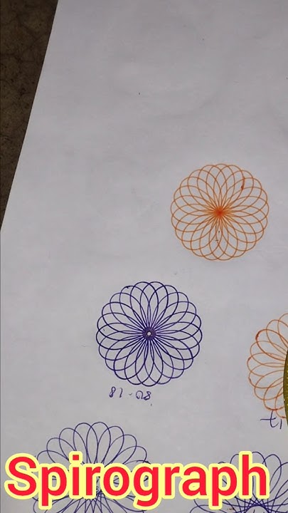 How To Draw Spirograph #spirograph #shorts - YouTube