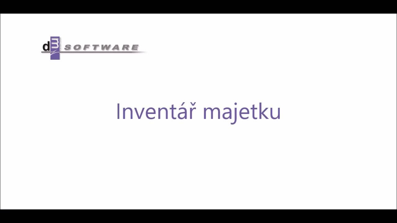 Modul Inventář - YouTube